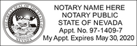 Nevada Notary Stamp